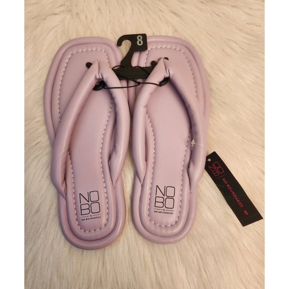 No Boundaries | Shoes | No Boundaries Womens Puffy Purple Sandals Size ...